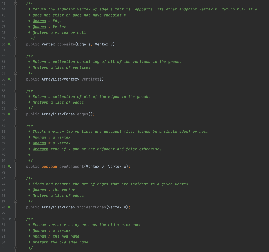 The Graph.java is the skeleton code. Could someone | Chegg.com