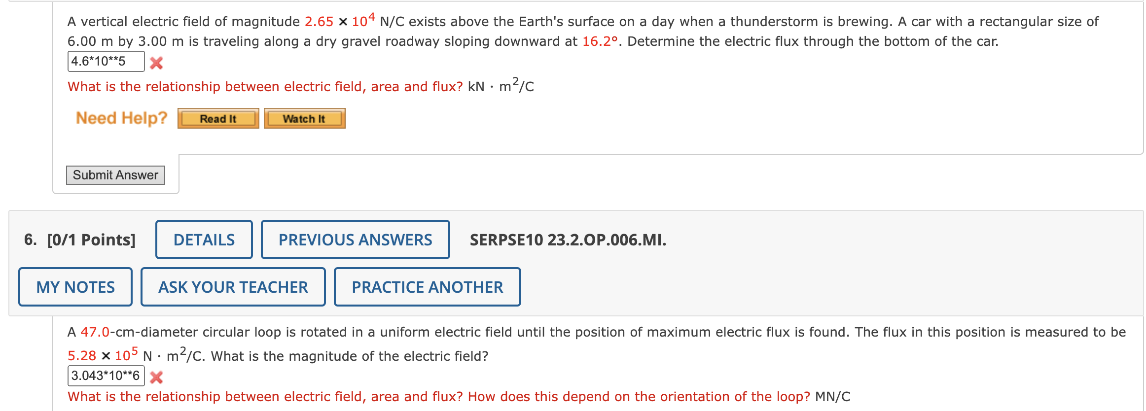 Solved A vertical electric field of magnitude 2.65×104 N/C | Chegg.com