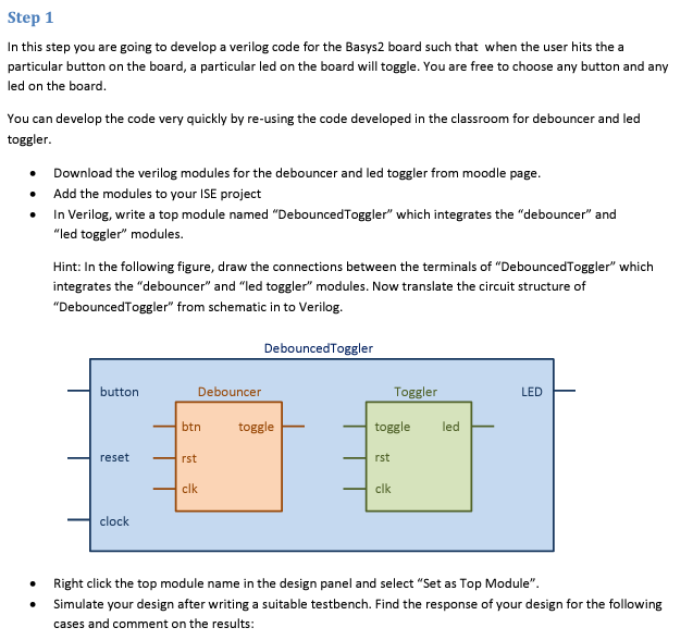 Solved Step 1 In this step you are going to develop a | Chegg.com