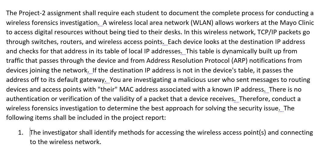 Solved The Project-2 assignment shall require each student | Chegg.com
