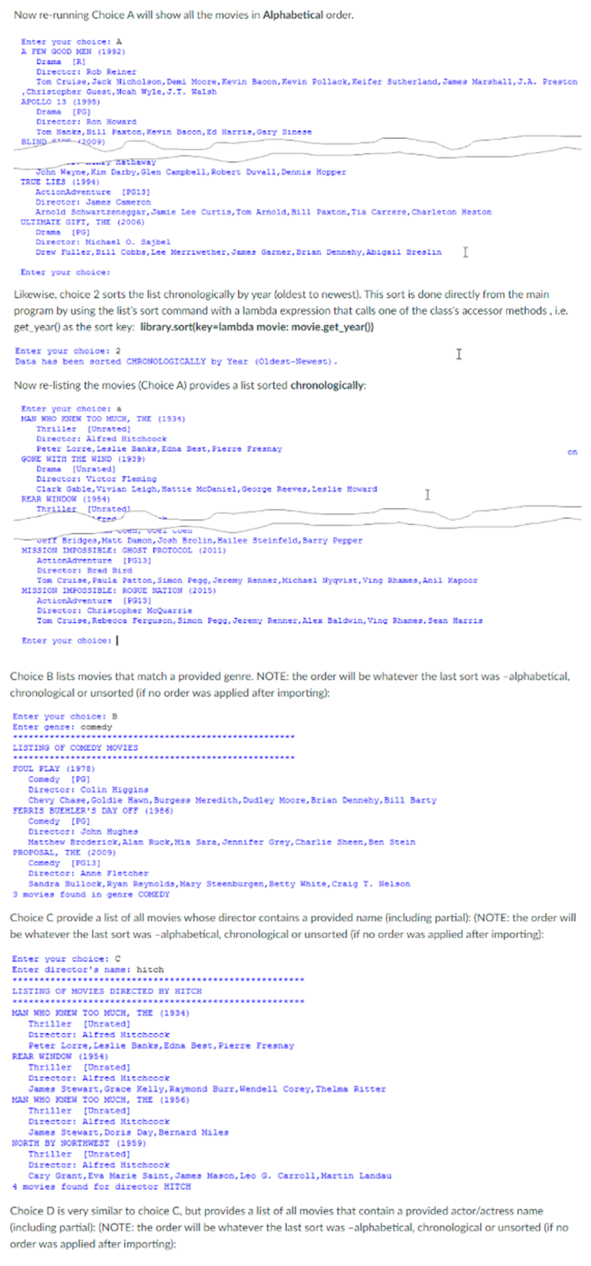 Solved I need some help with this assignment. PYTHON | Chegg.com