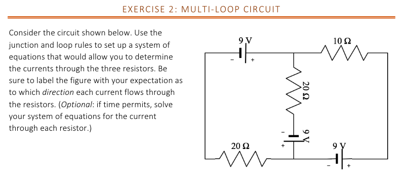 Solved: The First Loop Equation I Used Was: -20I3 + 9 - 20... | Chegg.com