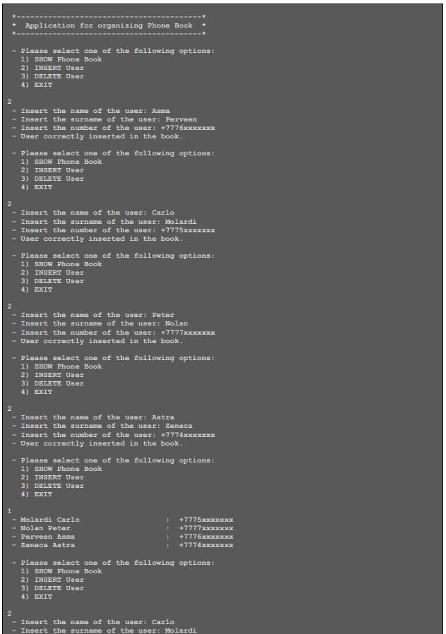 Solved 1) Create a class phoneUser. The class should have | Chegg.com