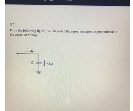 Solved Q2 From the following figure, the integral of the | Chegg.com