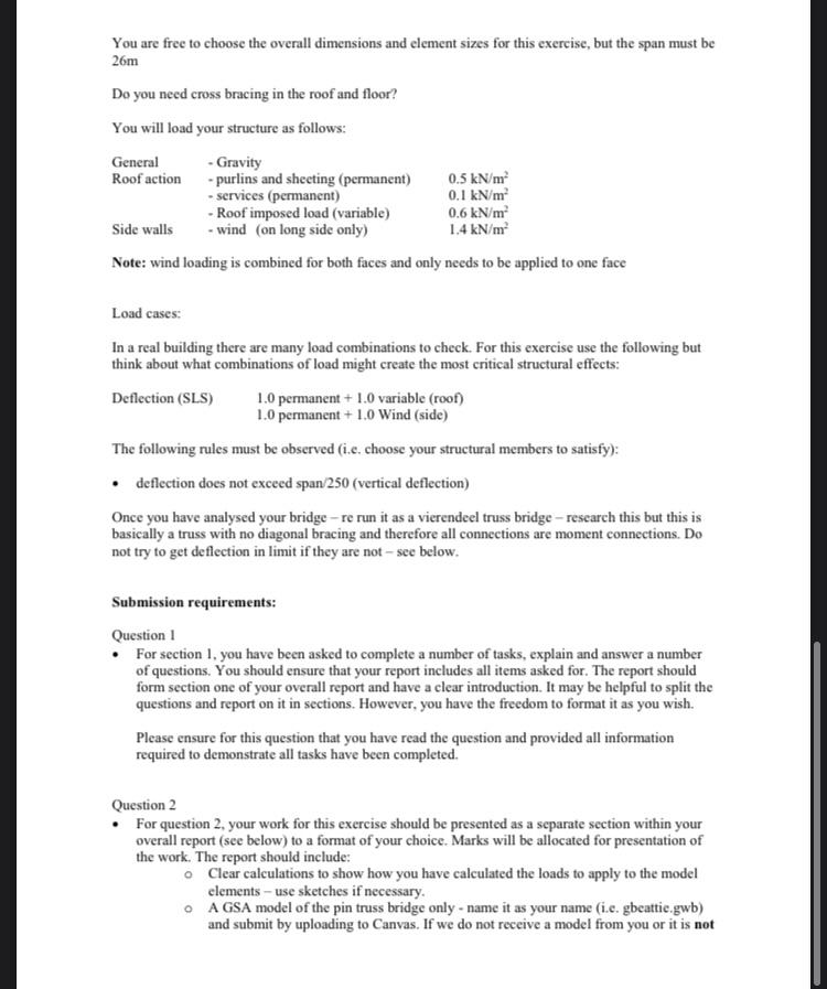 Solved Instructions 1. Below are two 2D plane frame | Chegg.com