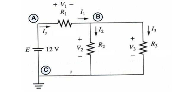 Solved Given: R1= 1 kilo ohm R2 = 1.5 k ohm R3 = 2.2 k | Chegg.com