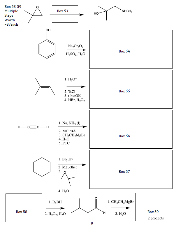 Solved Box 53 NHCH Box 53-59 Multiple Steps Worth +3/each д | Chegg.com