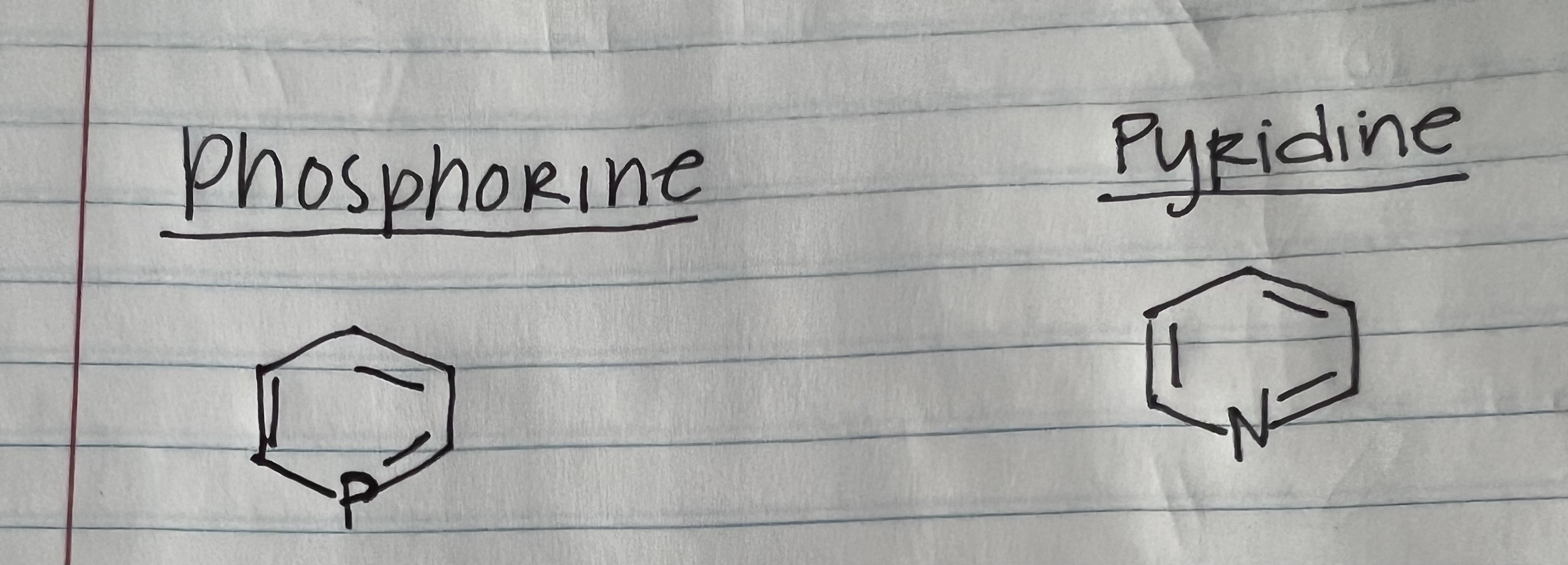 Solved Is phosphorine more or less reactive than pyridine? | Chegg.com