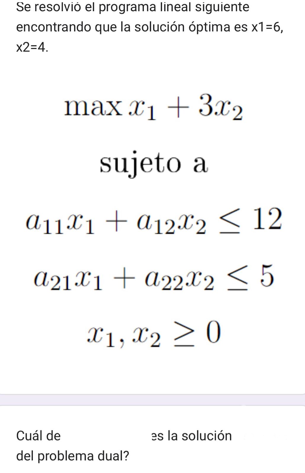 Solved Hola! me pudieran apoyar resolviendo este problema de | Chegg.com