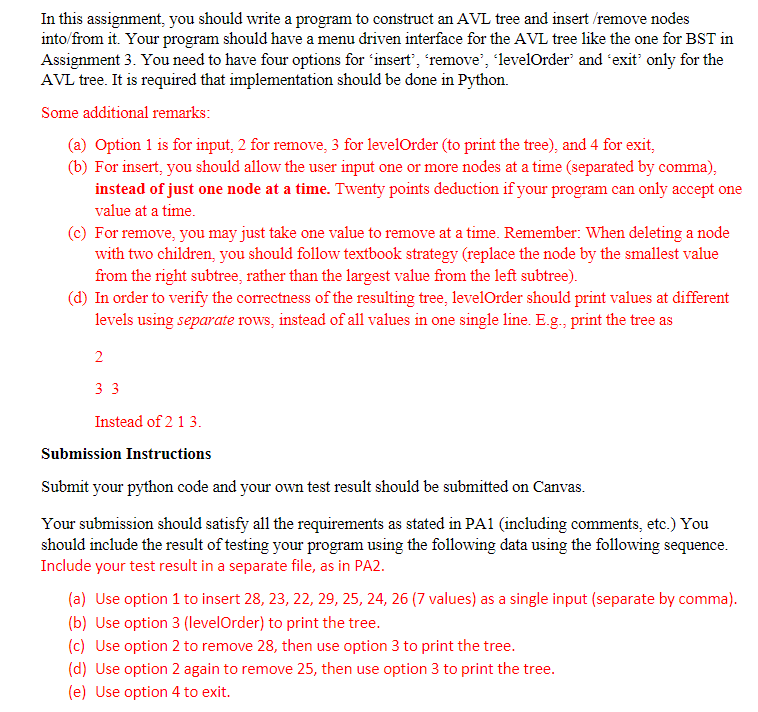 Solved In this assignment, you should write a program to | Chegg.com
