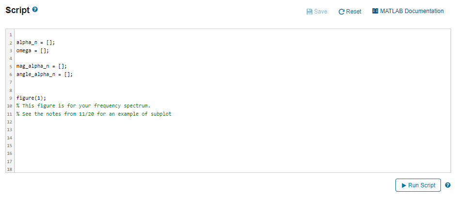 Solved Please Create Proper Matlab Vectors Containing The 