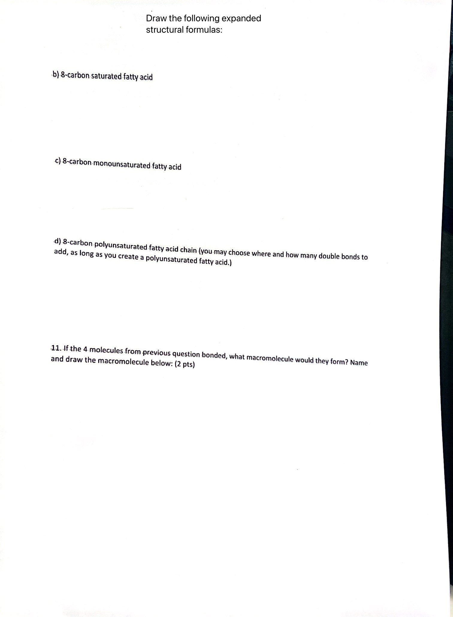 Solved can you answer number 11 ﻿please | Chegg.com