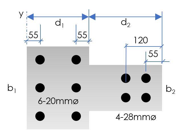 Solved using nscp 2015 The section of a column is shown | Chegg.com