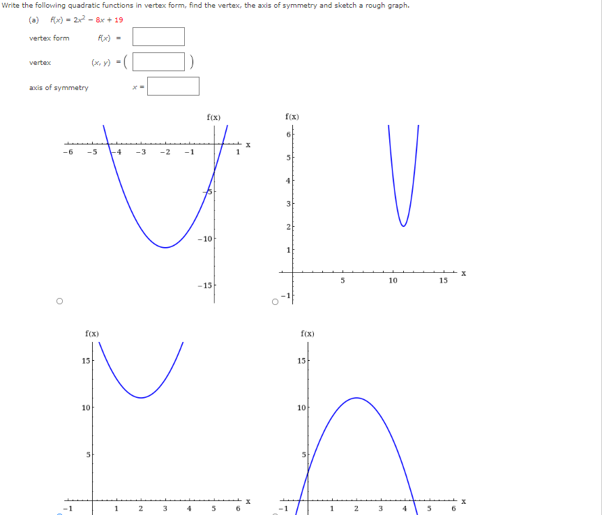 Solved (c) Sketch the graph of the function g(x) = -(x + 3)2 | Chegg.com