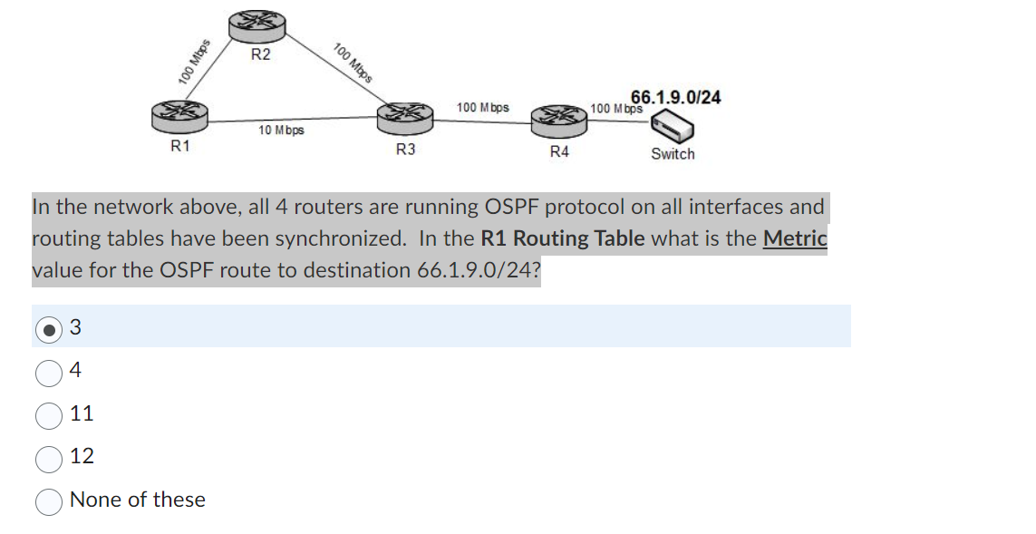 Solved In interface configuration mode, which command below | Chegg.com