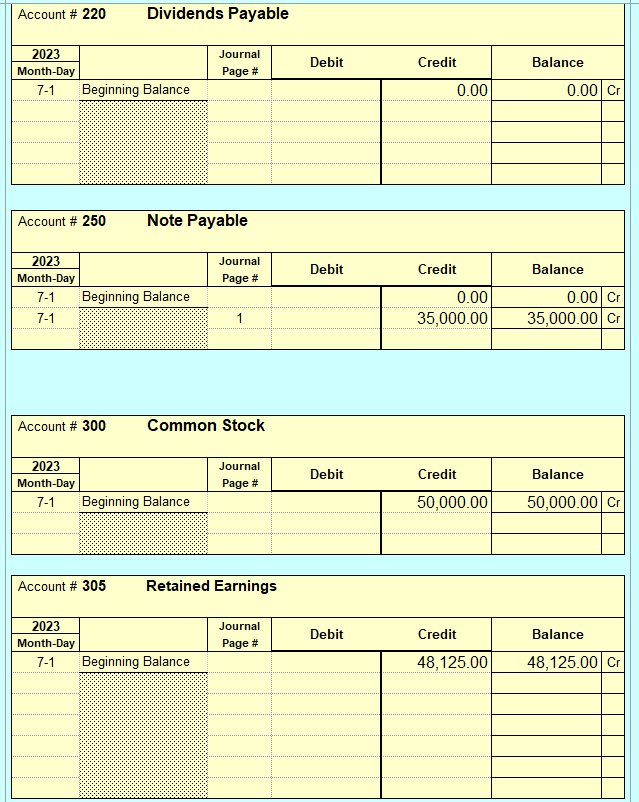 Need help completing this Solid Footing Accounting | Chegg.com