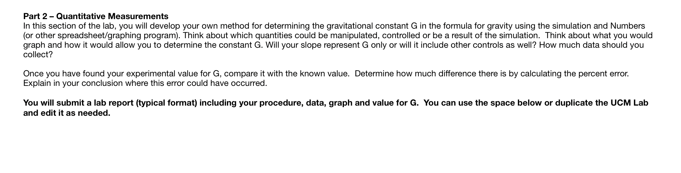 Solved Part 2 - Quantitative Measurements In this section of | Chegg.com