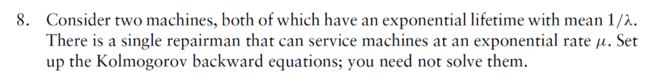 Solved 8. Consider two machines, both of which have an | Chegg.com