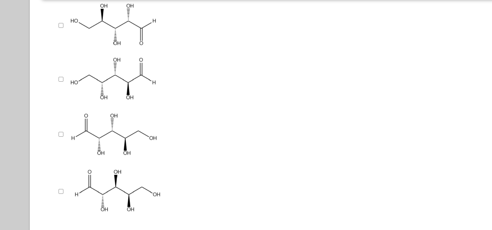 Solved When converting a Fischer Projection into a zig-zag | Chegg.com