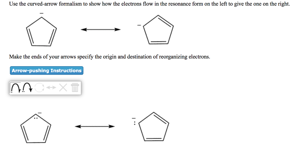 Solved Use the curved-arrow formalism to show how the | Chegg.com