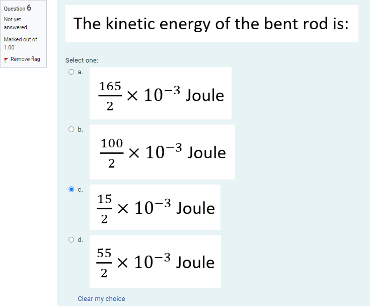 The total Ixx, Iyy and Izz about O for the bent rod | Chegg.com