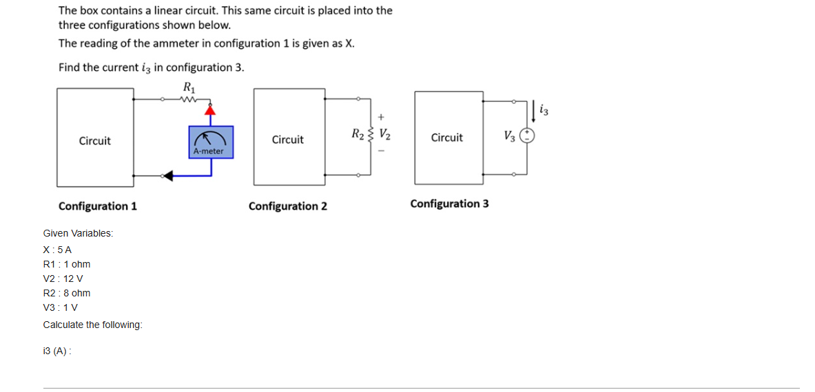 The box contains a linear circuit. This same circuit | Chegg.com