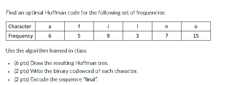 Solved Please give correct answer and work shown, will give | Chegg.com