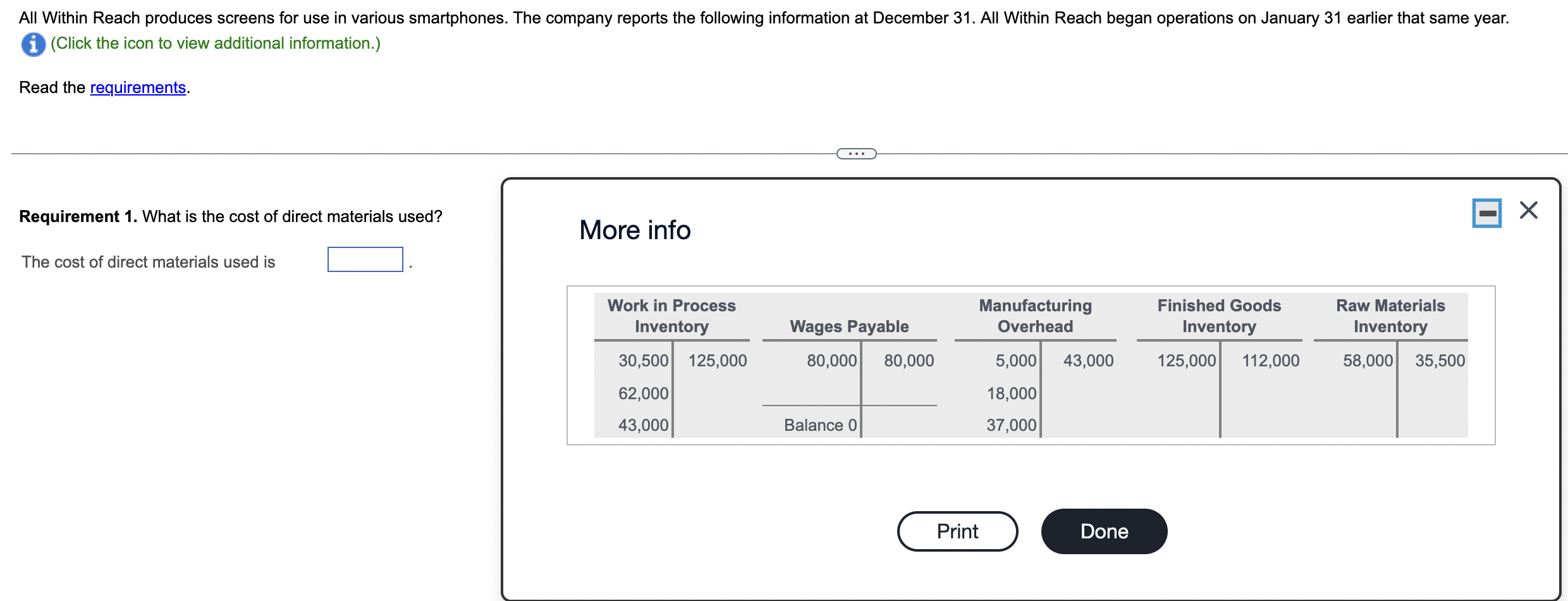Solved (Click the icon to view additional information.) Read | Chegg.com