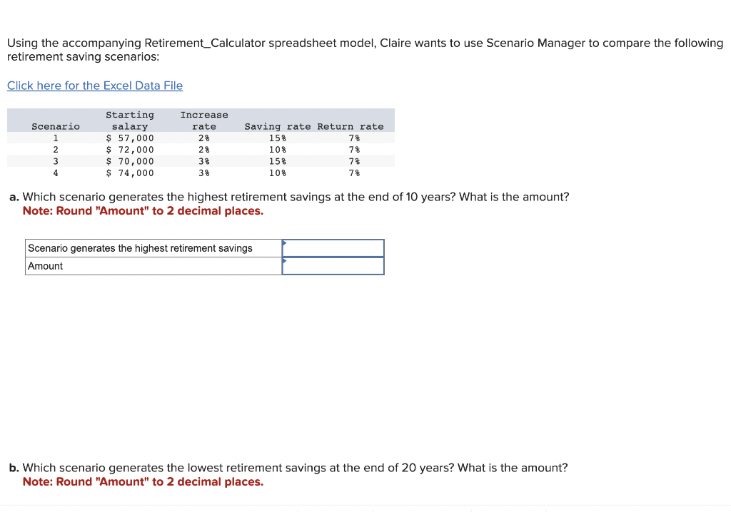 Solved Using the accompanying Retirement_Calculator | Chegg.com