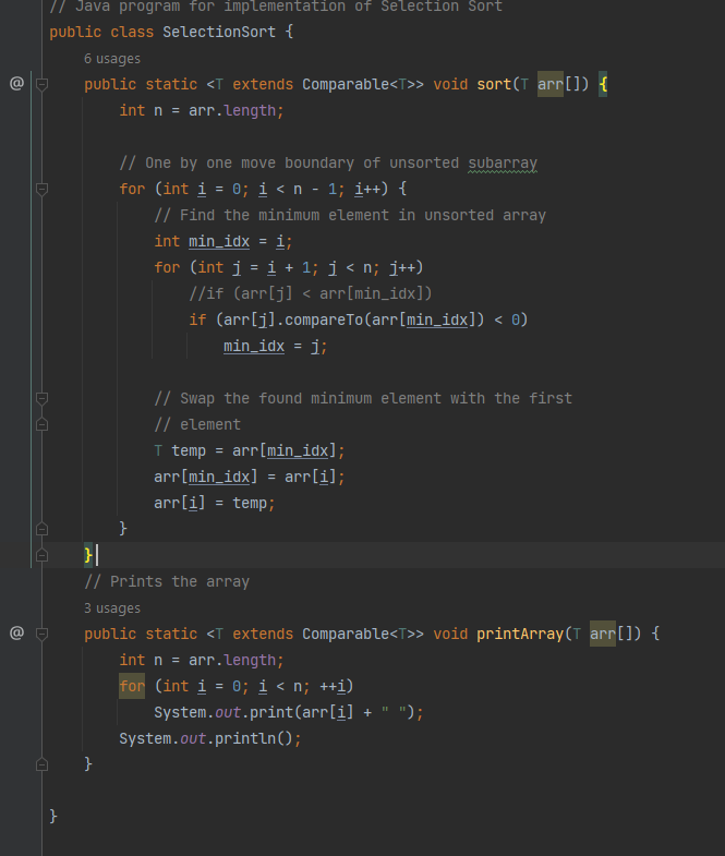 Solved blic class Student implements Comparable>{ 2 usages | Chegg.com