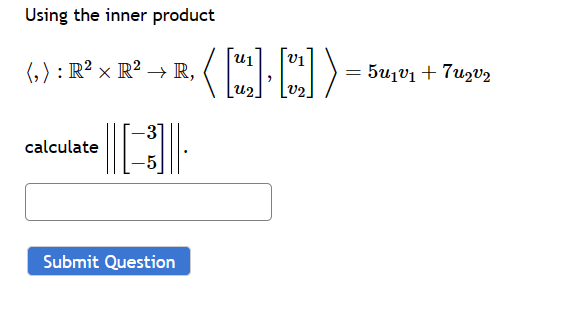 Solved Using the inner | Chegg.com