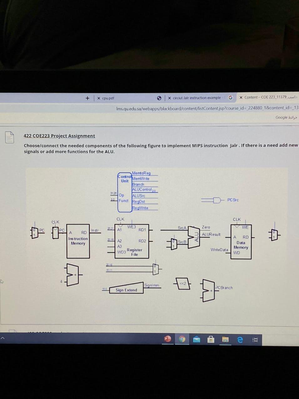 Choose/connect the needed components of the following | Chegg.com