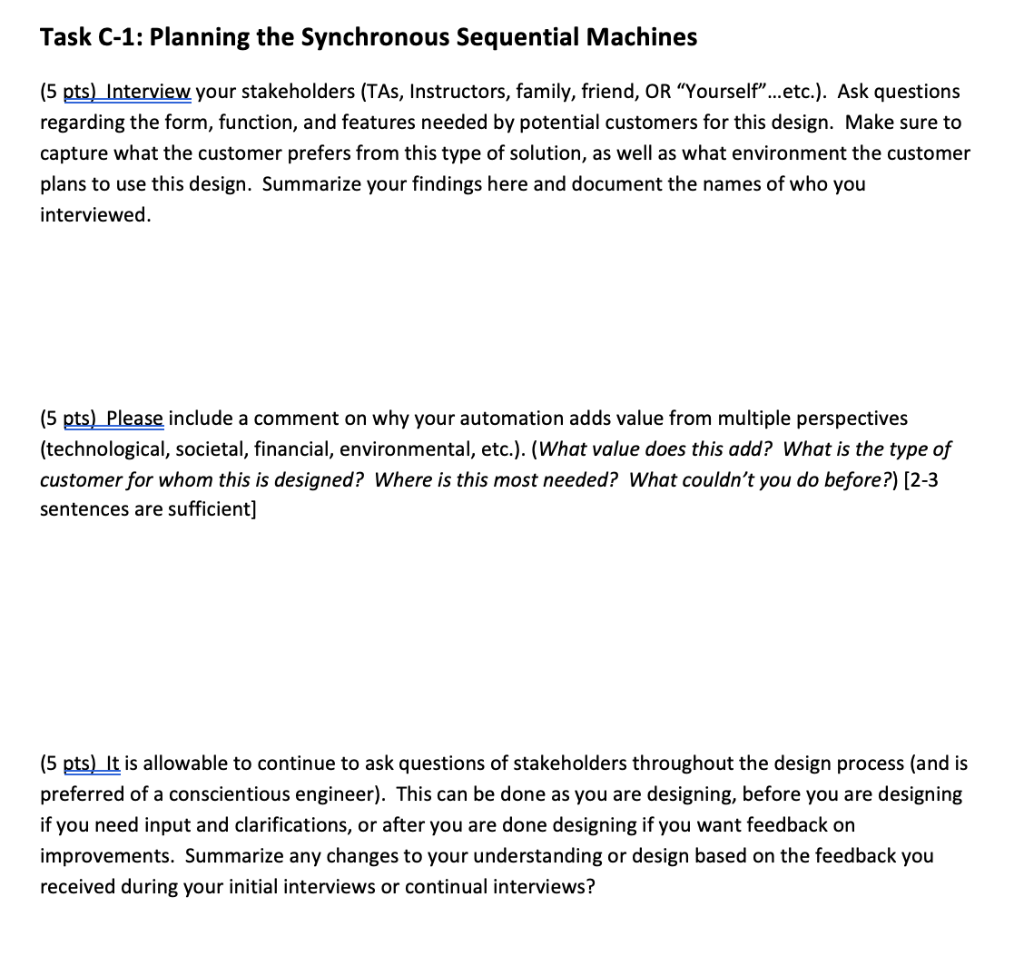 Solved Project Summary The goal of this project is to design | Chegg.com