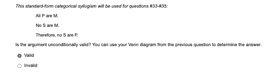 Solved This standard-form categorical syllogism is for | Chegg.com
