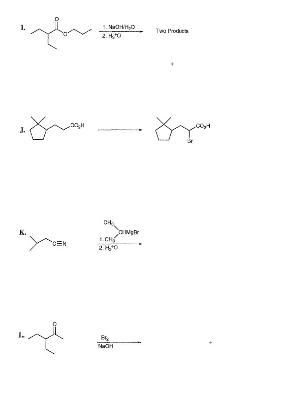 Solved 4. Identify (draw structure) the missing reactant, | Chegg.com