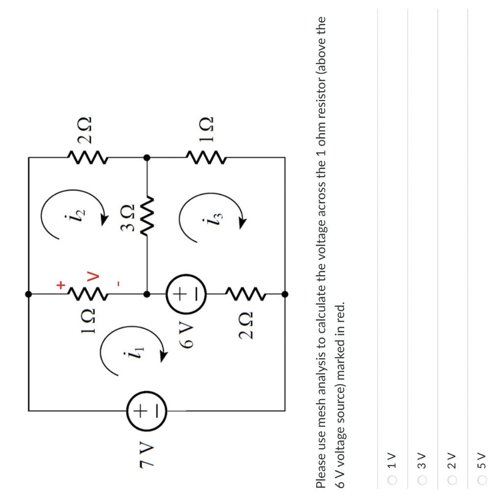 Solved Please use mesh analysis to calculate the voltage | Chegg.com Solved Please use mesh analysis to calculate the voltage | Chegg.com
