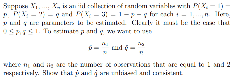 Solved Suppose X1,…,Xn is an iid collection of random | Chegg.com