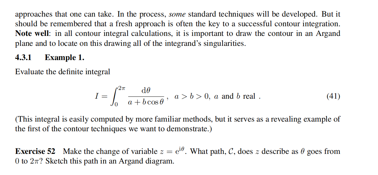 Solved 4. Residue and Contour Integration We are now able to | Chegg.com