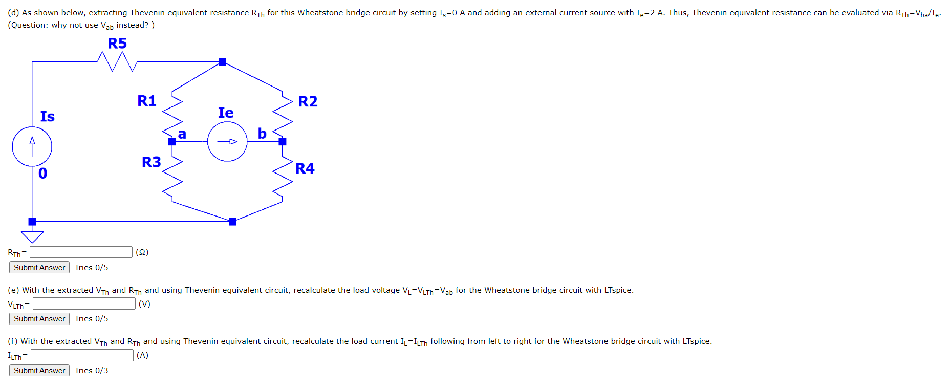Solved Mini-Prj 2. Extraction of Thevenin and Norton | Chegg.com