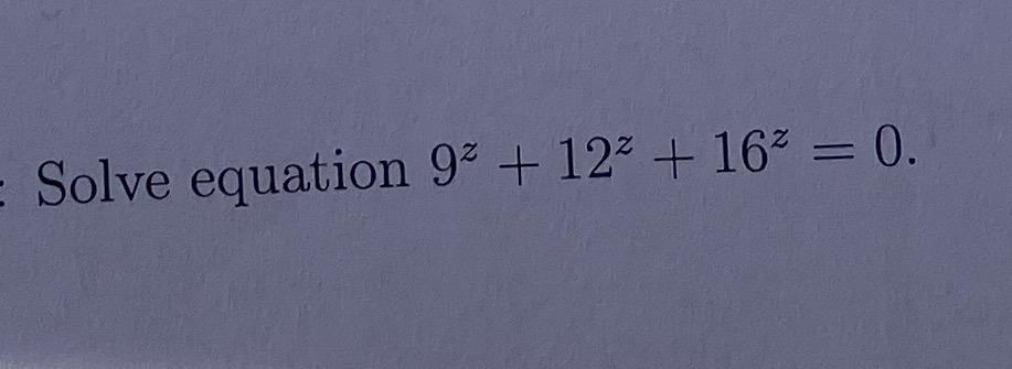 Solved = Solve equation 92 + 122 + 16% = 0. | Chegg.com