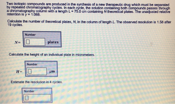 Solved Two isotopic compounds are produced in the synthesis | Chegg.com