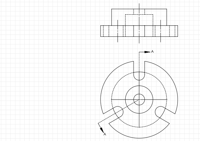 Solved The Section view and the isometric view of the | Chegg.com