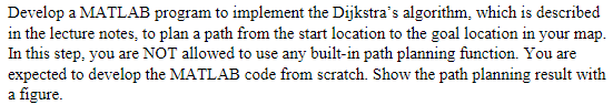 Solved Develop a MATLAB program to implement the Dijkstra's | Chegg.com