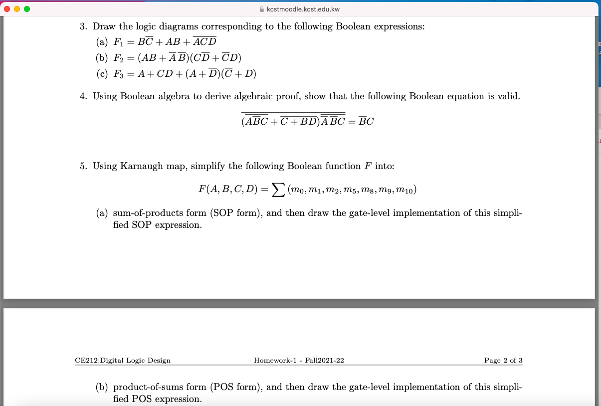 Solved Answer the following questions and make sure to show | Chegg.com