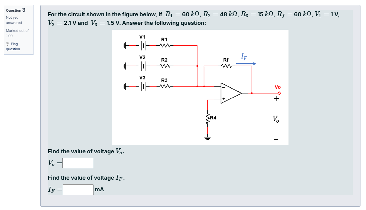 Solved Question 3Not yet answeredMarked out of 1.00P ﻿Flag | Chegg.com