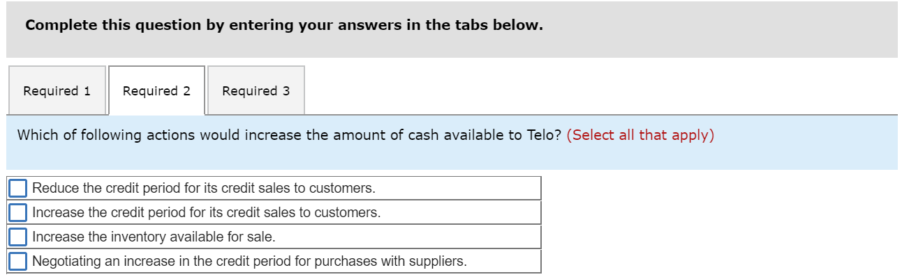 Solved As owner of Telo, a startup business, you are | Chegg.com