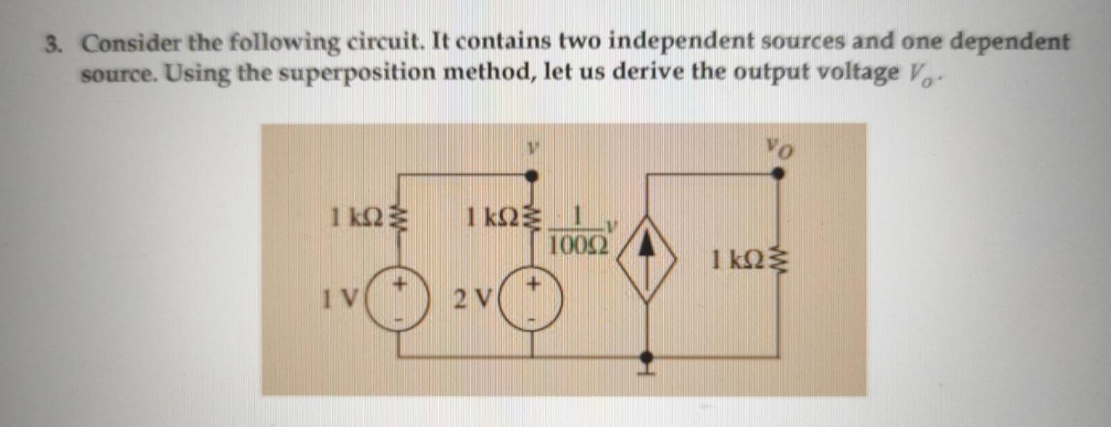 3. Consider the following circuit. It contains two | Chegg.com