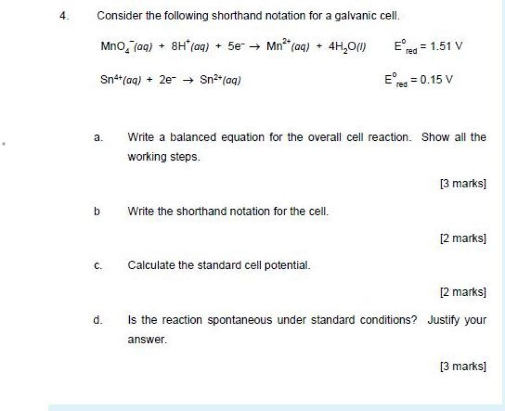 Solved 4 Consider the following shorthand notation for a | Chegg.com