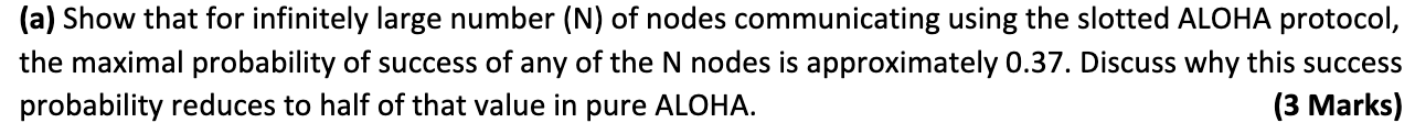 Solved (a) Show that for infinitely large number (N) of | Chegg.com