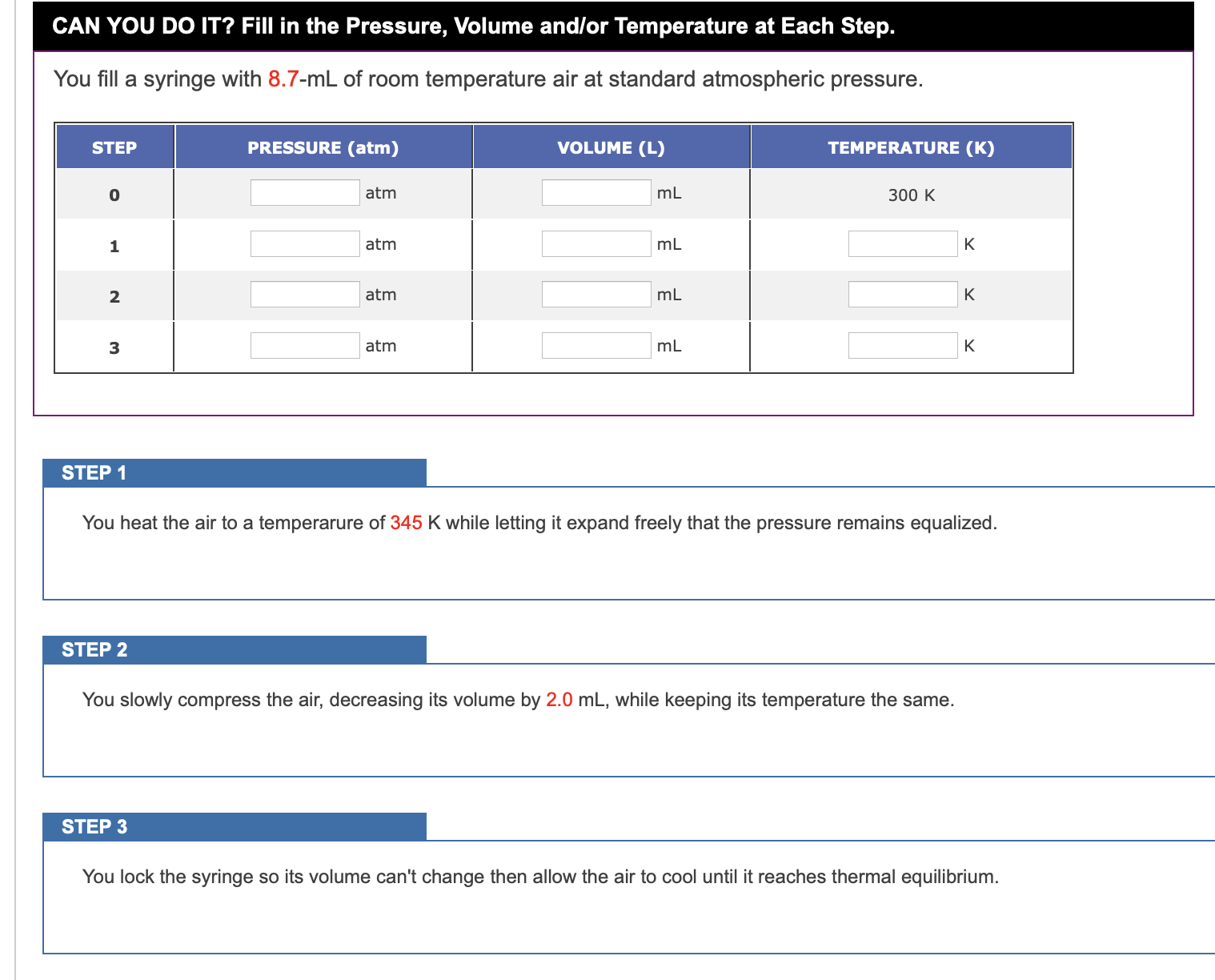 Solved Please read steps carefully and solve table | Chegg.com